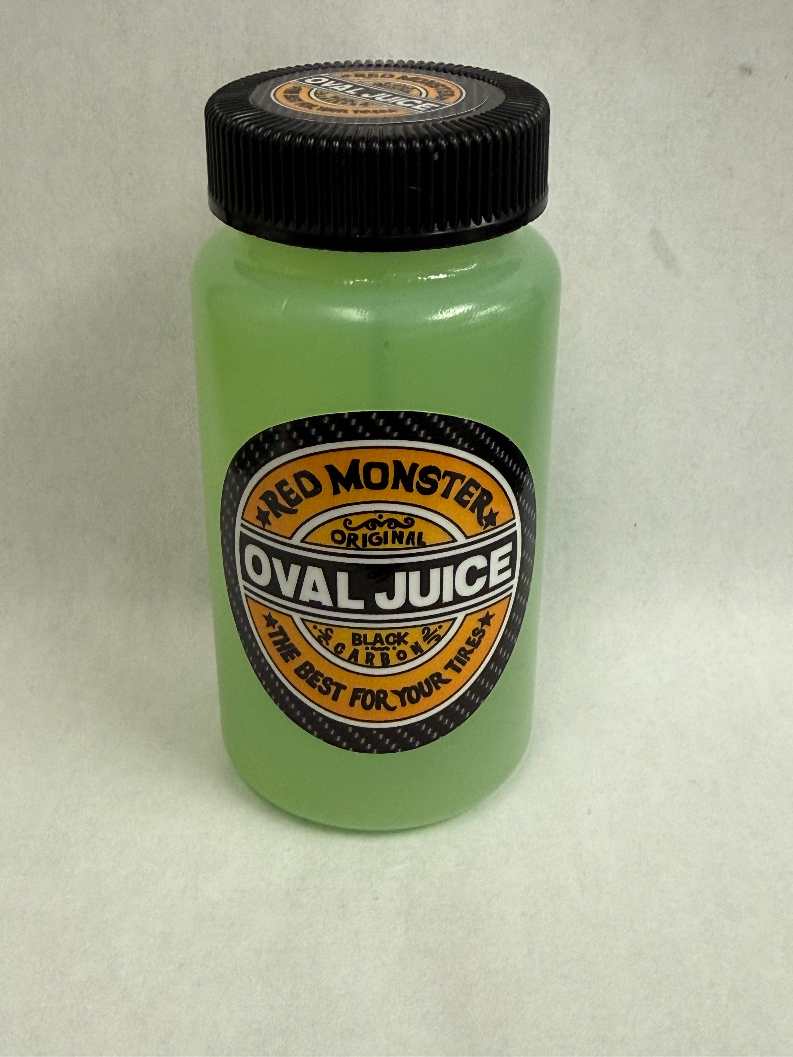 RED MONSTER - 4OZ OVAL JUICE - DIRT OVAL/ OFF-ROAD SAUCE - MED GRIP (R – RED MONSTER PREPS